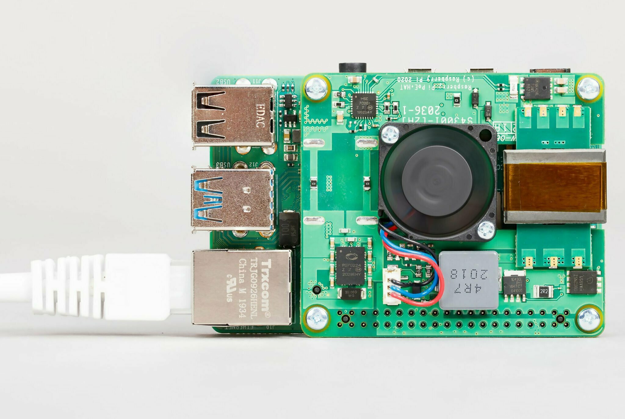 Raspberry Pi Releases PoE+ HAT That Delivers More Power and Runs Cooler ...