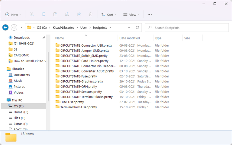 How To Install Kicad Version 6 And Organize Part Libraries