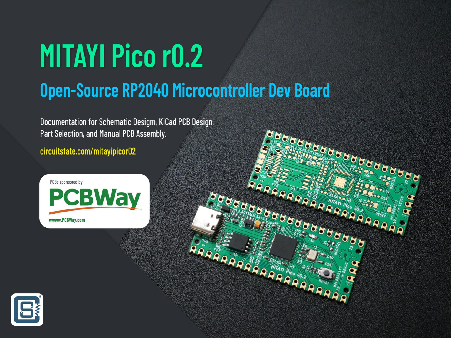 MITAYI Pico RP2040 r0.2 - Open-source Microcontroller Development Board - Schematic, PCB and ...