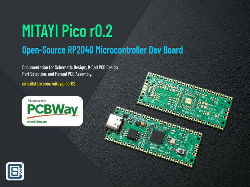 MITAYI Pico RP2040 r0.2 - Open-source Microcontroller Development Board ...