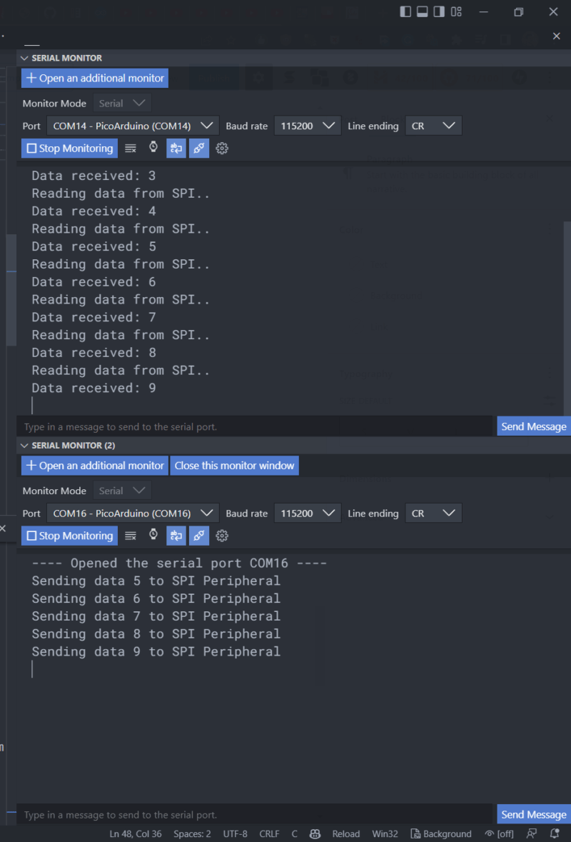 Making Two Raspberry Pi Pico Boards Communicate through SPI using C/C++ SDK - CIRCUITSTATE ...