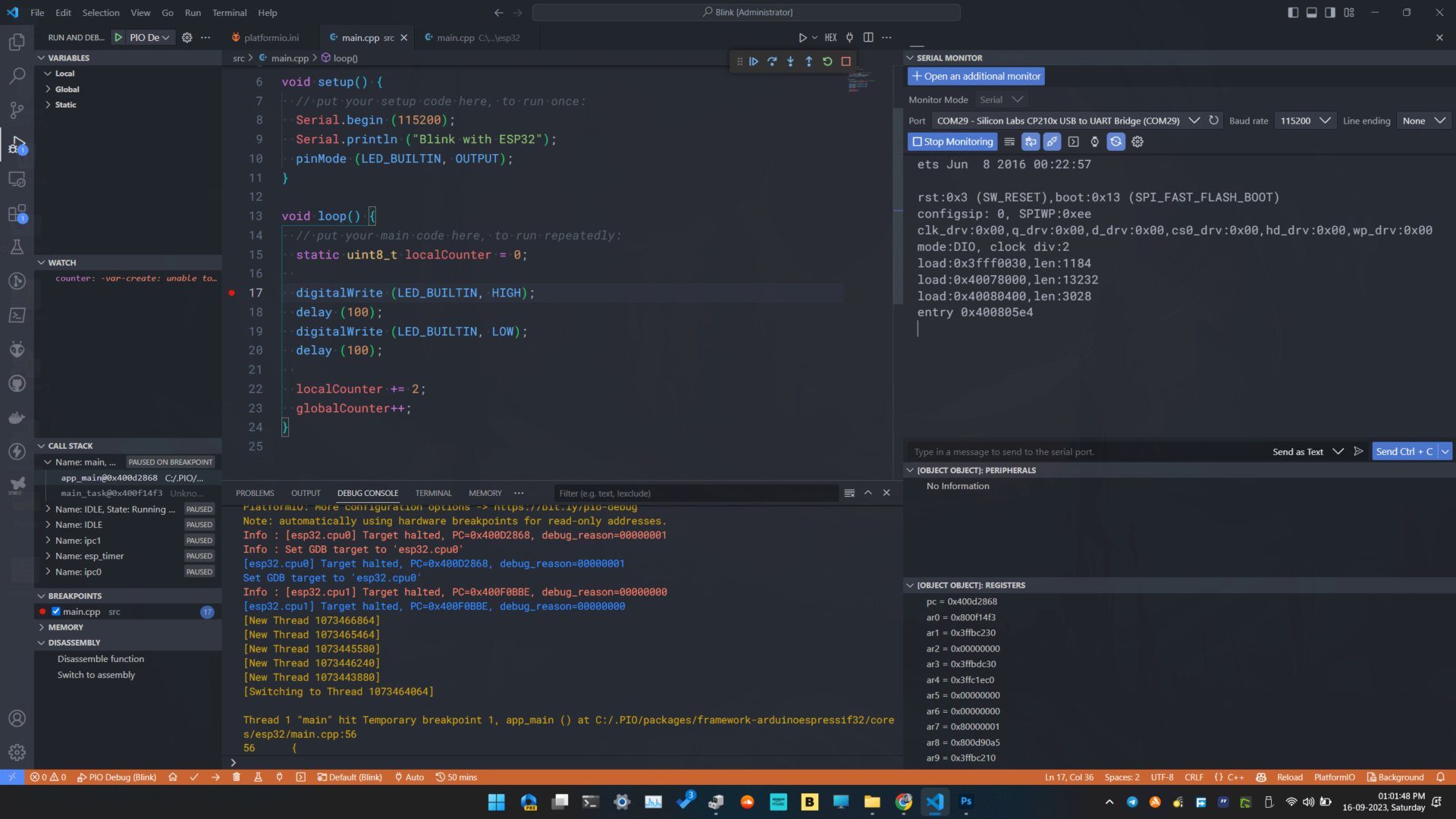 Getting Started with PlatformIO - Unified IDE for Embedded Software Development - CIRCUITSTATE ...