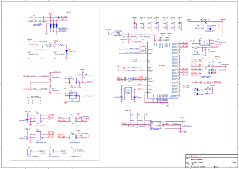 Espressif Esp Prog Esp32 Jtag Debug Probe Pinout Diagram Circuitstate Electronics