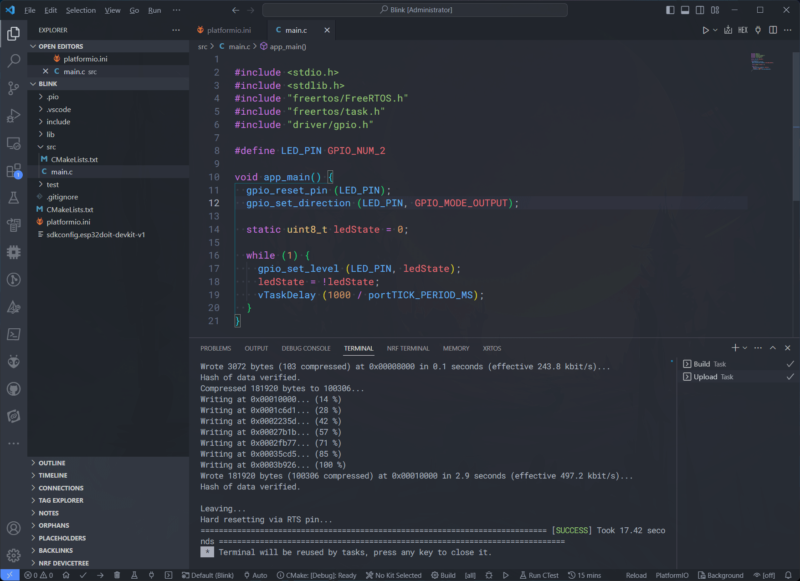 Getting Started with Waveshare ESP32-P4-Pico Microcontroller ...