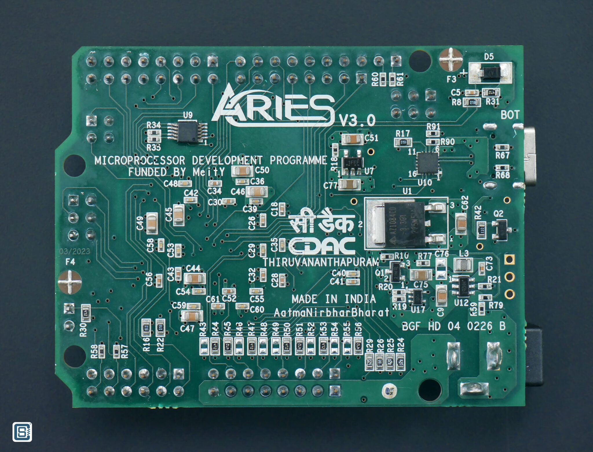 Creating C/C++ Projects for C-DAC Aries V3 THEJAS32 Microcontroller Board Using VEGA SDK ...