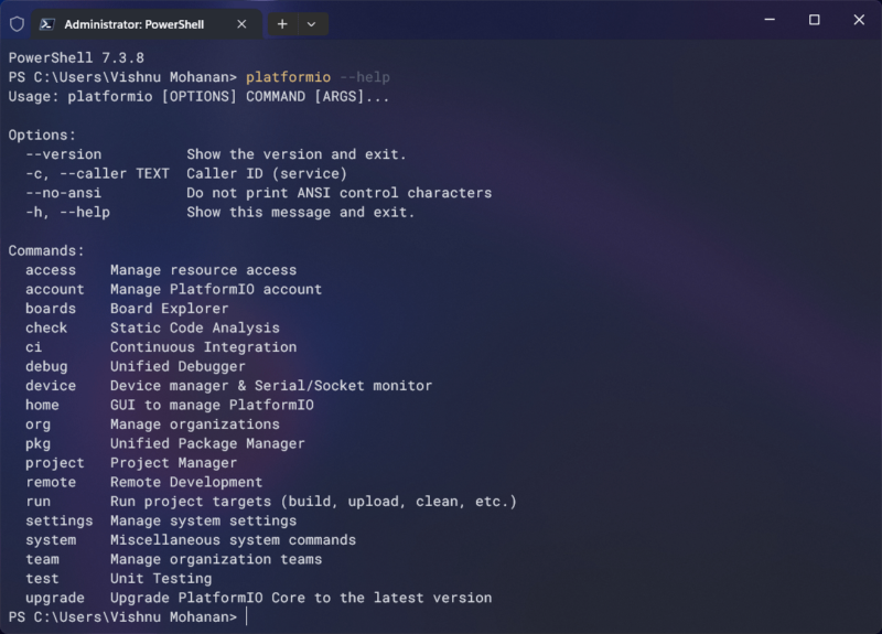 Getting Started With Platformio Unified Ide For Embedded Software 3664