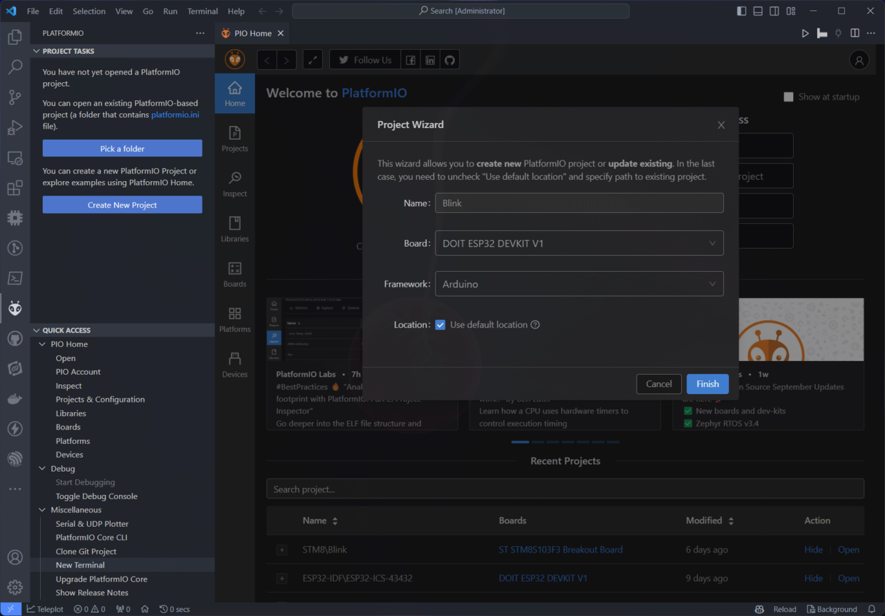 Getting Started with PlatformIO - Unified IDE for Embedded Software Development - CIRCUITSTATE ...