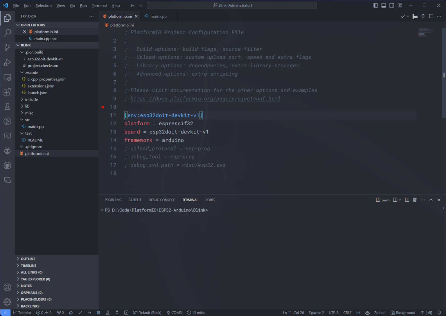 Getting Started with PlatformIO - Unified IDE for Embedded Software Development - CIRCUITSTATE ...